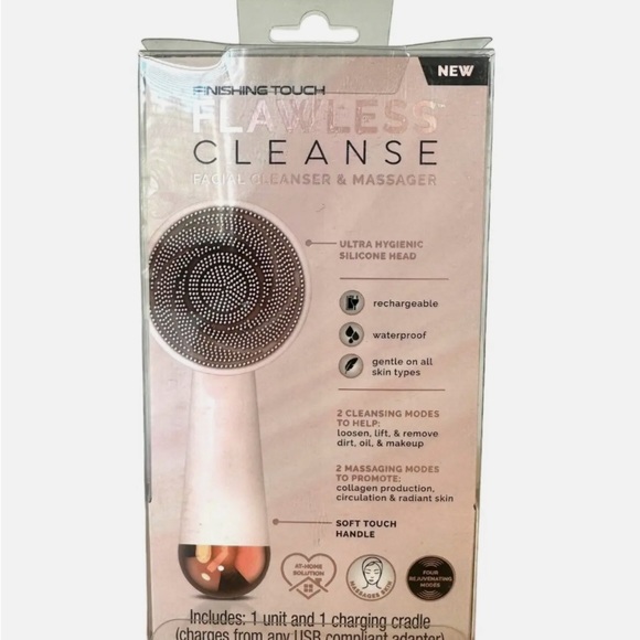 Skincare | Finishing Touch Flawless Cleanse Silicone Face Scrubber And ...